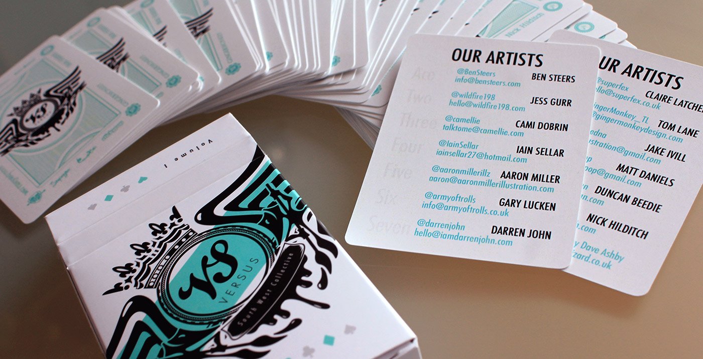 Versus Illustration | Liquidlizard.co.uk - Portfolio of Dave Ashby